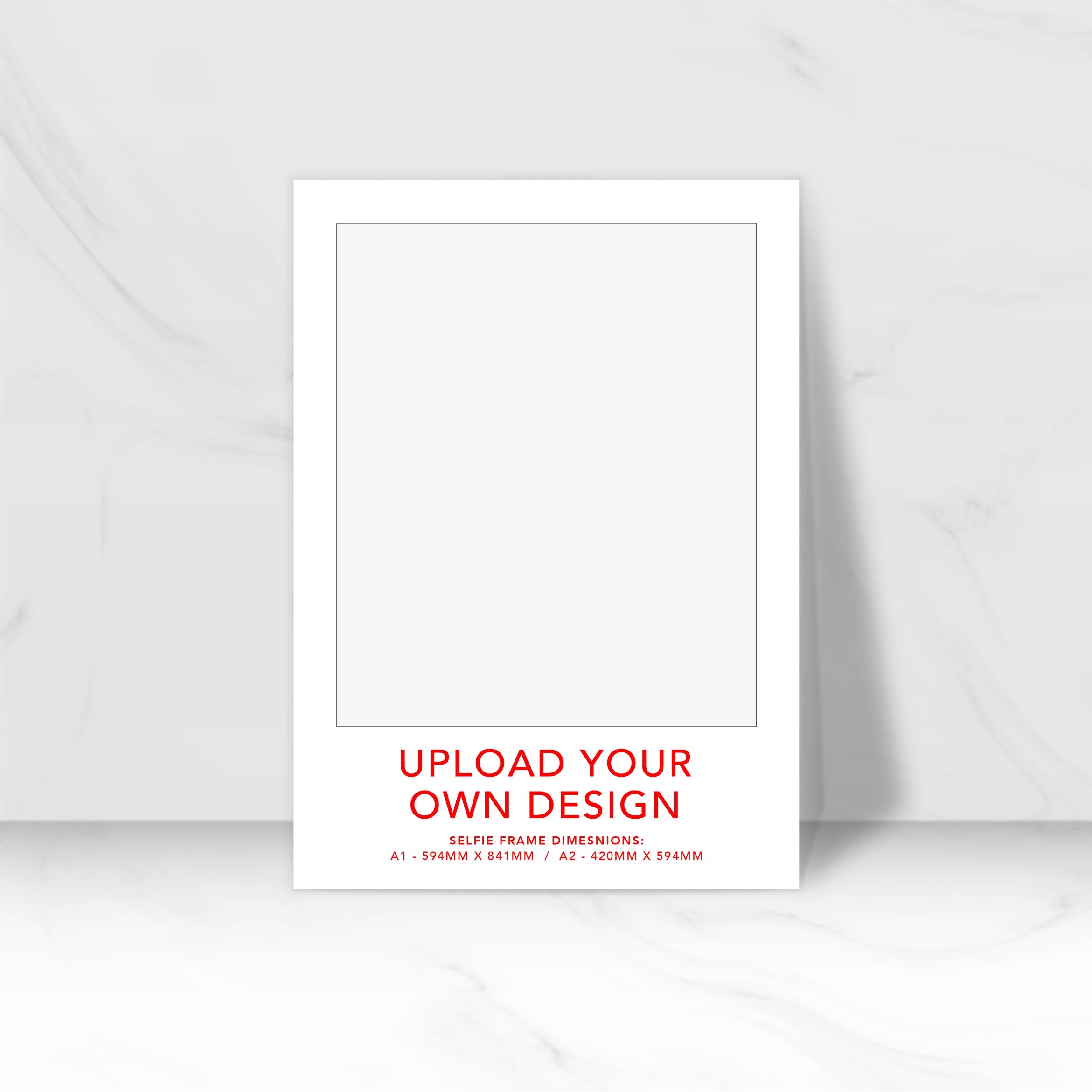 MWC000 – Selfie Frame (Own Design) – My Wedding Cards