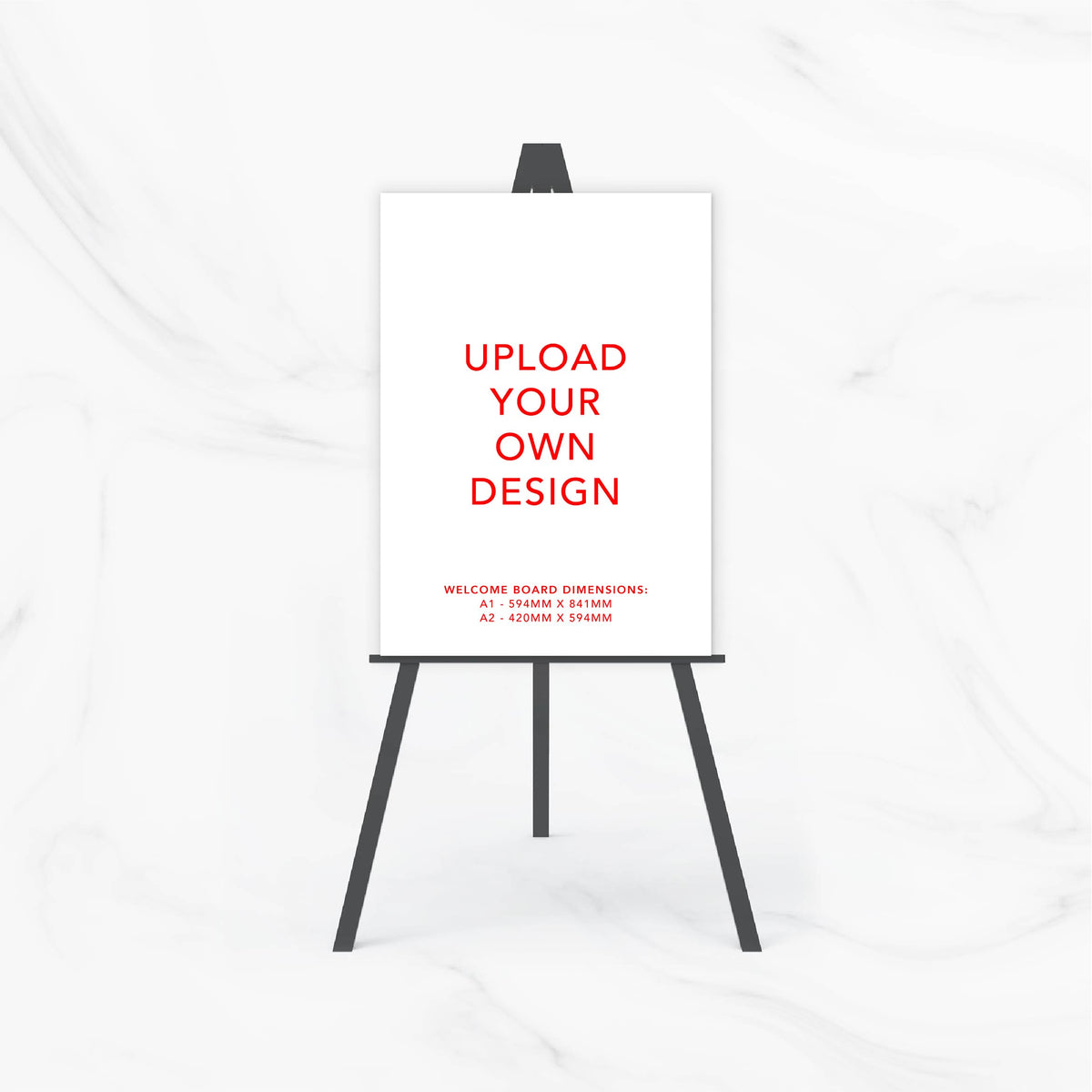 MWC000 – Welcome Board (Own Design) – My Wedding Cards