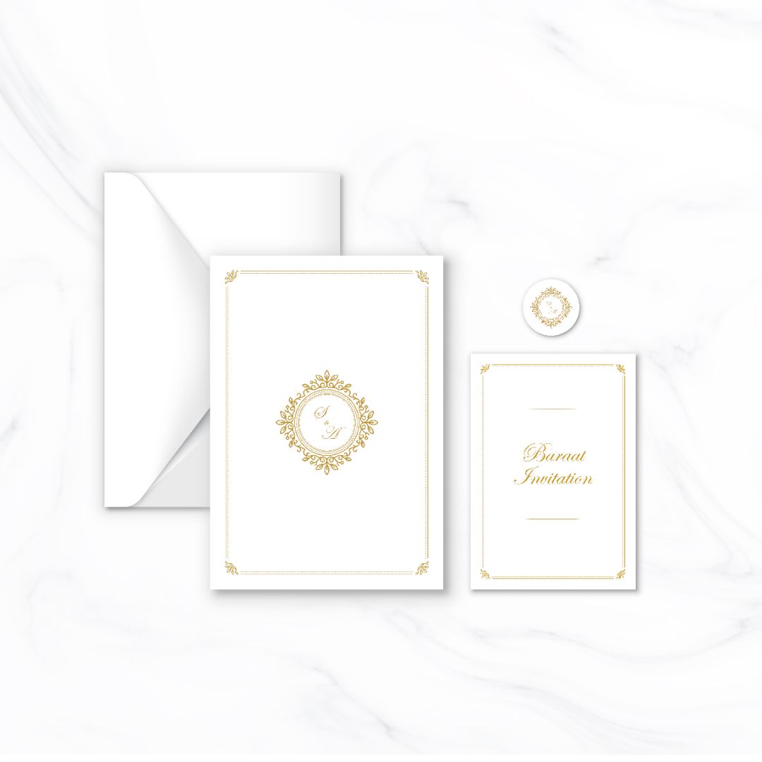 MWC023 - Wedding Invitation – My Wedding Cards