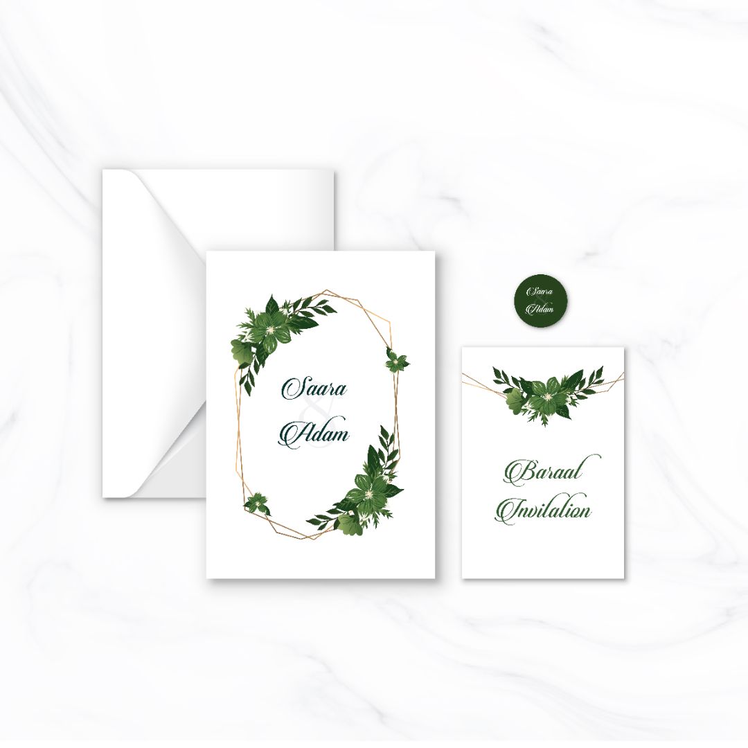 MWC033 - Wedding Invitation – My Wedding Cards