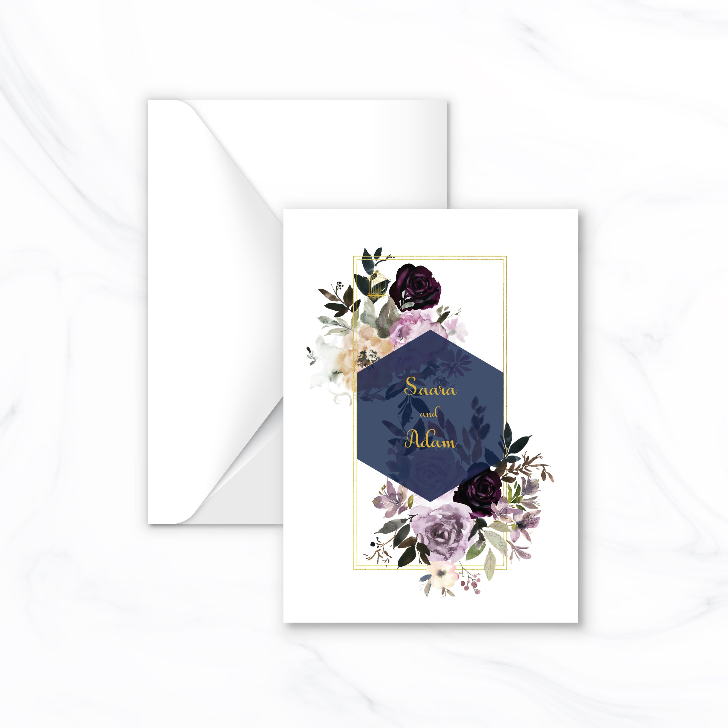 MWC047 - Wedding Invitation – My Wedding Cards