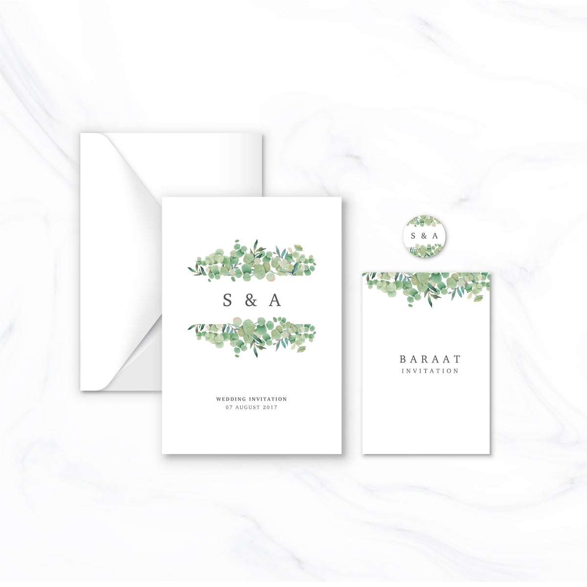 MWC048 - Wedding Invitation – My Wedding Cards